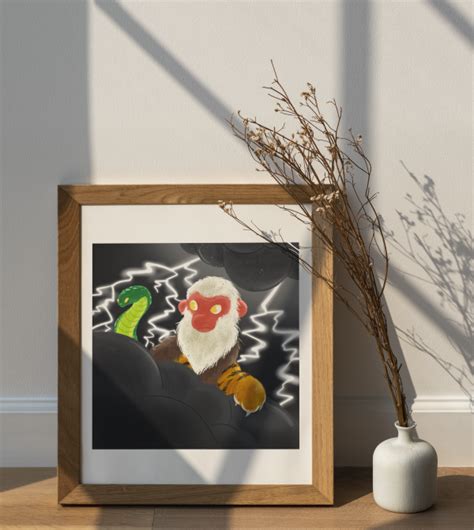 Illustration Yokai Nue Les Gribouillages De Pikrachou