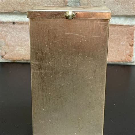 Brass Cigarette Case Etsy