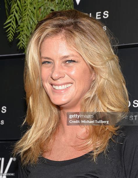 Supermodel Rachel Hunter Attends The Stk Los Angeles Reveal Event On