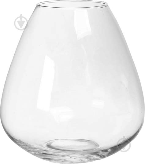 ᐉ Ваза стеклянная Теамо Ярина 30 см прозрачная • Купить в Киеве Украине • Лучшая цена в Эпицентр