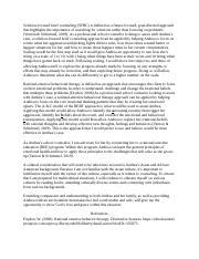 COSC 611 Module 3 Docx Solution Focused Brief Counseling SFBC Is Defined As A Future Focused