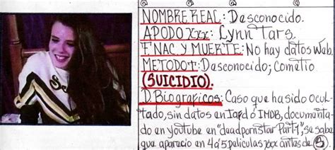 LuciÉrnaga Luz Grupo 10 Biografia 50 Lynn Tars