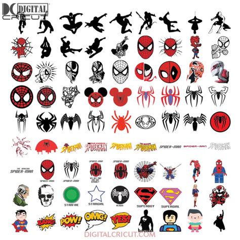 Superhero Svg Bundle Clipart Files Cricut Digitalcricut