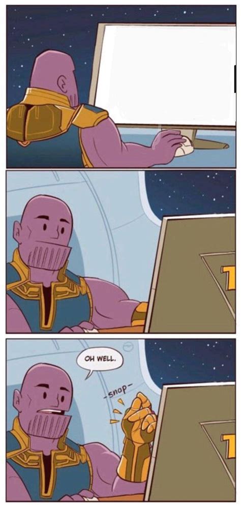 Oh Well Thanos Meme 生成器