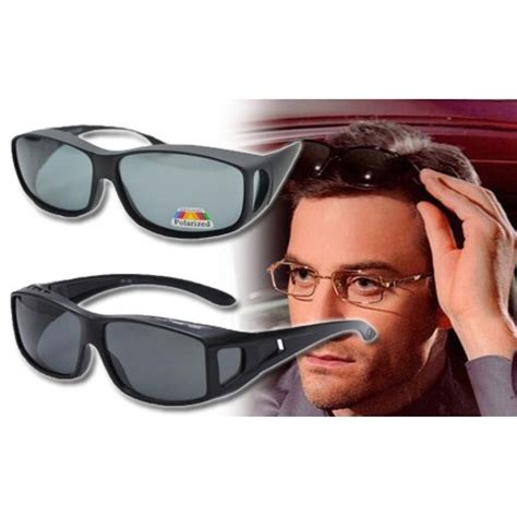 Polarized Fit Over Overlap Sunglasses Uv400 Sfo Cermin Mata