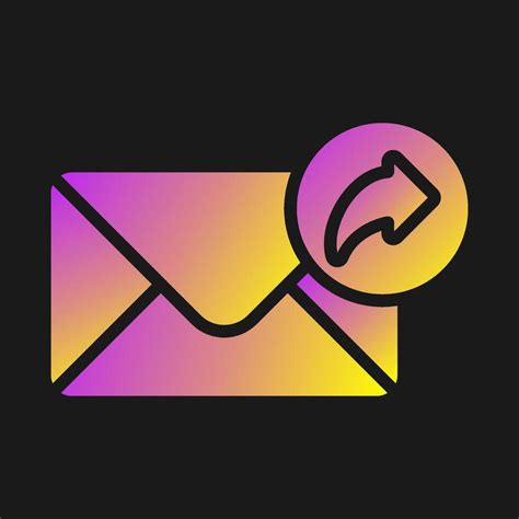 Email Forwarding Vector Icon 38550770 Vector Art At Vecteezy