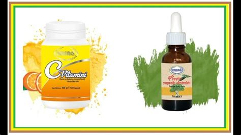 ERSAĞ C Vitamin ve Zeytin yaprağı ekstraktı /ЭРСАГ Витамин С и Экстракт ...