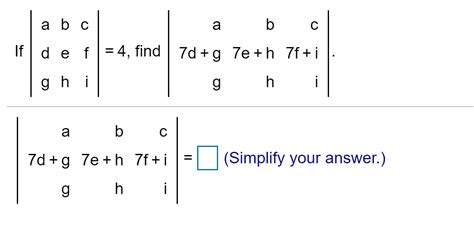 Solved A B C A B C If D E F Find D G E H F I Ignil Chegg