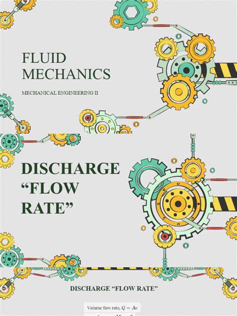Discharge Flow Rate Pdf Fluid Dynamics Planets
