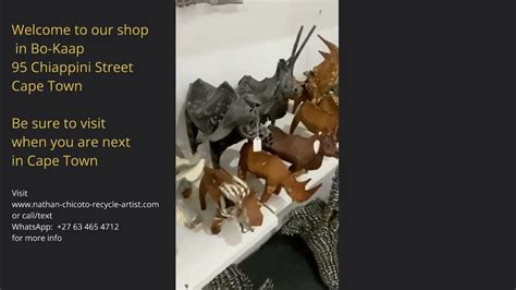 Visit Nathan Chikotos Shop In Bo Kaap Youtube