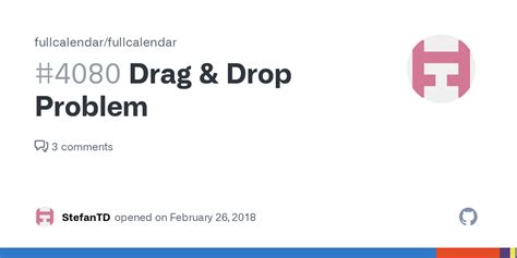 Drag Drop Problem Issue 4080 Fullcalendar Fullcalendar GitHub