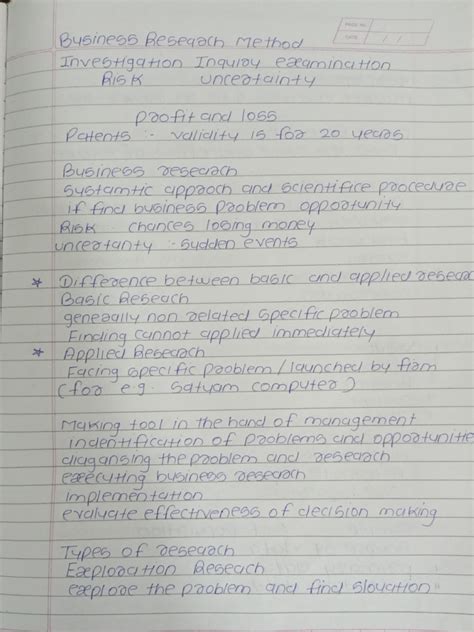 Brm Notes Pdf