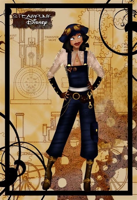 Disney Goes Steampunk 9 Princesses With Spunky Style