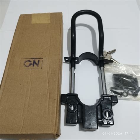 Universal Front Wheel Double Padlock Lock For Honda C Series Astrea