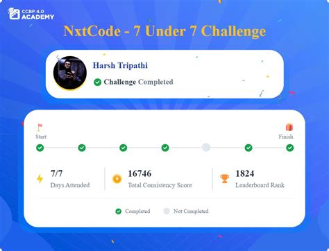 Harsh Tripathi On Linkedin Nxtcode7under7challenge Nxtcode Nxtwave