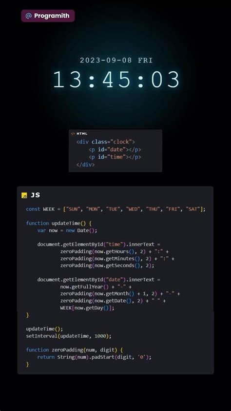 Css Digital Clock Learn Computer Coding Coding Learn Coding Online