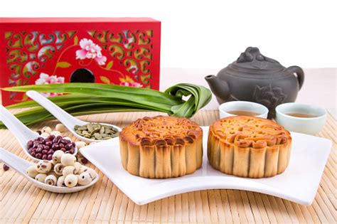 중순가 축제 중국 Mooncake 재료와 차 0명에 대한 스톡 사진 및 기타 이미지 0명 Mid Autumn