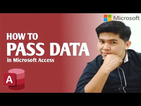 How To PASS A Data Or Value From 1 Form To Another Form In Ms Access