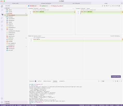 Git 3 Way Merge Old Behavior · Issue 162871 · Microsoftvscode · Github