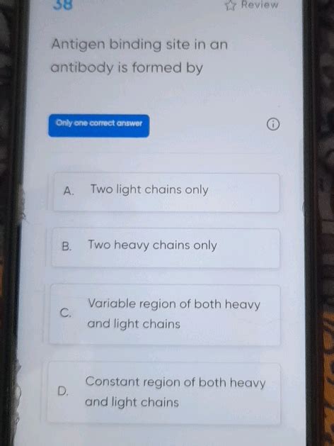 Review Antigen Binding Site In An Antibody Is Studyx