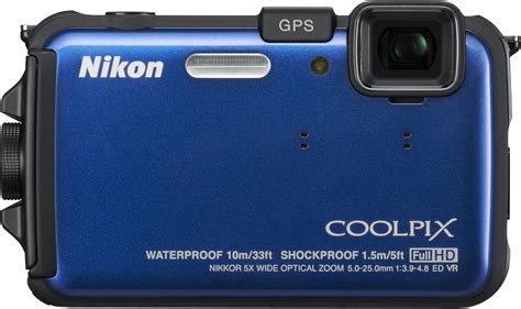 Nikon Coolpix Aw100 16 Mp Cmos Waterproof Digital Camera