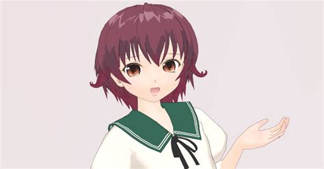 3dカスタム少女 （mod配布）睦月ヘビセ Misoのイラスト Pixiv
