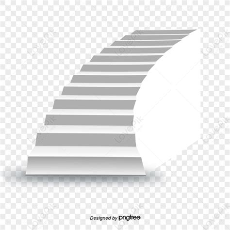 벡터 흰색 계단 일러스트표지장식 Png 일러스트 무료 다운로드 Lovepik