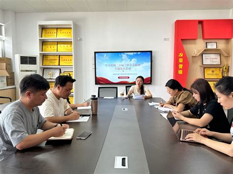传媒与设计学院：数字媒体系党支部开展“学习贯彻党的二十届三中全会精神”主题党日活动 滁州职业技术学院