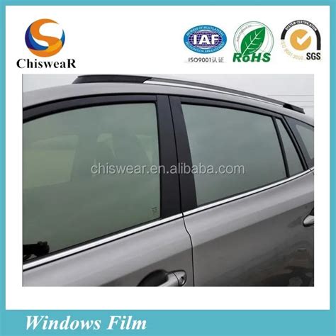 Car Solar Film Window Tint M Roll Sticker Black Reflective Home