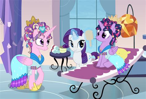 Safe Artist Queencold Princess Cadance Rarity Twilight Sparkle Alicorn Pony