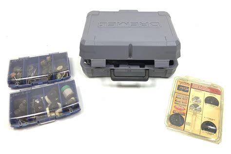 Lot Dremel Rotary Tool And Accessories