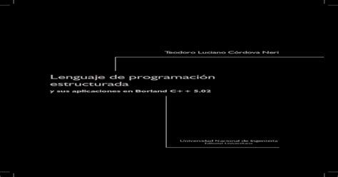 lenguaje de programación estructurada lenguaje de programación