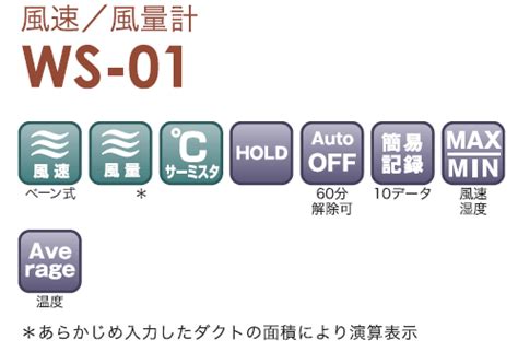 あらかじめ カスタム 通販 Yahoo ショッピング デジタル風速 風量計 WS 01 cusws 01 測定工房ヤフー店 ボタン