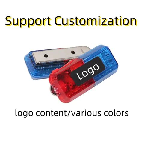 Outdoor Traffic Safety Rechargeable Led Strobe Flashing Shoulder Light Led Warning Light Traffic