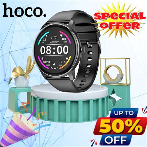 hoco Y4 Smart Watch, 8 Sports Modes, Heart Rate and Sleep Monitoring ...