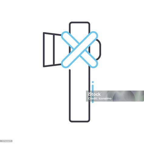 Ikon Garis Kapak Simbol Kerangka Ilustrasi Vektor Tanda Konsep