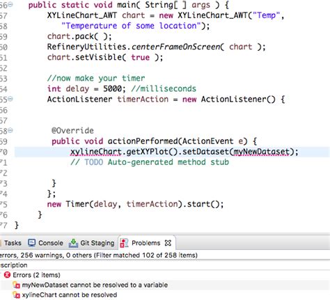 Java How To Add Data Into A Jfree Xy Chart Every 5 Seconds Stack