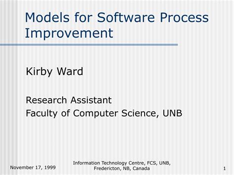 Ppt Models For Software Process Improvement Powerpoint Presentation