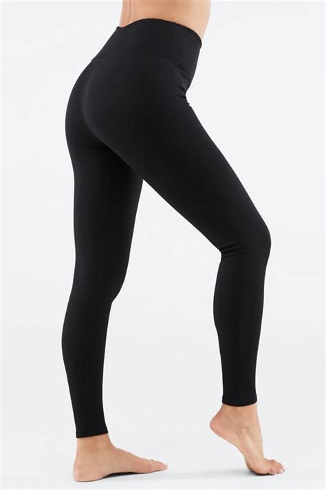 High Waisted Seamless Rib Leggings Fabletics