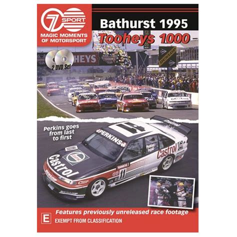 Bathurst 1995 Tooheys 1000 Full Race Double Dvd Magic Moments Of