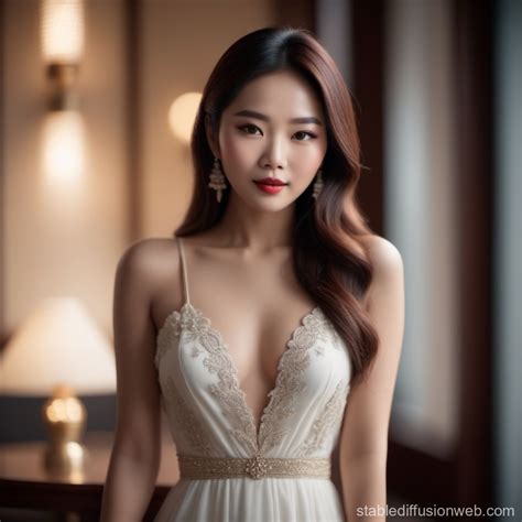 Asian Beauty Full Body Illustration Stable Diffusion Online