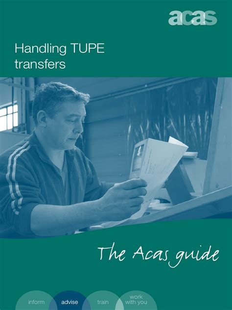 The Acas Guide To Handling Tupe Transfers A Step By Step Guide To Navigating Tupe Regulations