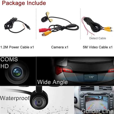 Dash Cam And Rear View Camera Hd Front View Parking Camera With Rca