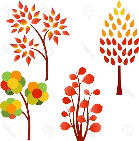 Fall Tree Vector At Getdrawings Free Download