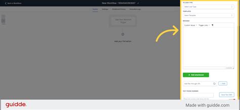 Trigger Workflow Email Sms Notifications To Client Yourself New Lead