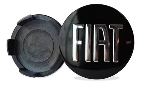 Jogo Calotinha Calota Roda Fiat Toro Freemont Mm Preto Parcelamento Sem Juros