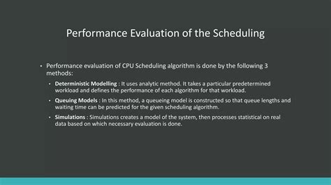 Process Scheduling Algorithms PPTX Operating Systems Computer Software And Applications