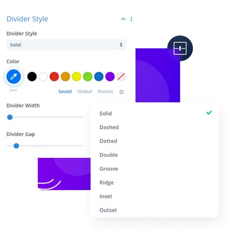 Divi Text Divider Module By Divi Essential