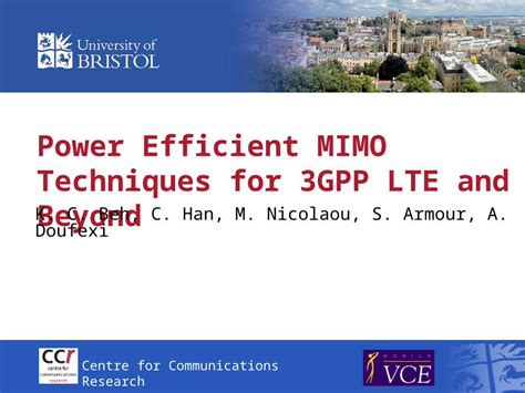 Ppt Power Efficient Mimo Techniques For 3gpp Lte And Beyond Dokumen