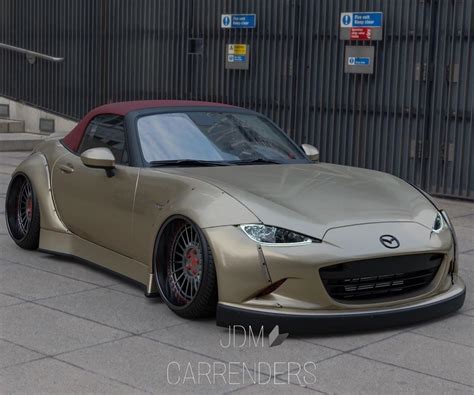 Mazda MX 5 Miata Gets RWB Conversion Looks Chunky Good Autoevolution